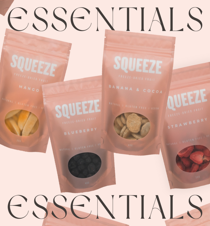 SQUEEZE freeze-dried fruit